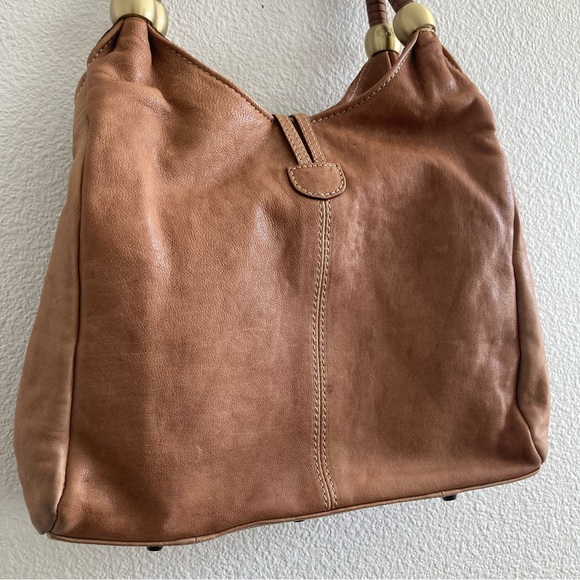 Sundance | Bags | Sundance Boho Brown Italian Leather Hobo Shoulder Bag ...